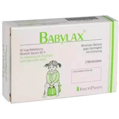BABYLAX: Beipackzettel, Dosierung, Nebenwirkungen, wichtige Hinweise