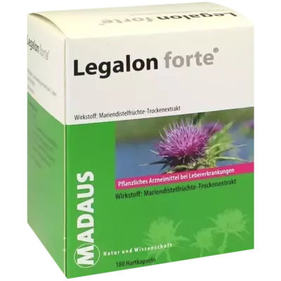 Legalon forte Kapseln: Beipackzettel, Dosierung, Nebenwirkungen & mehr