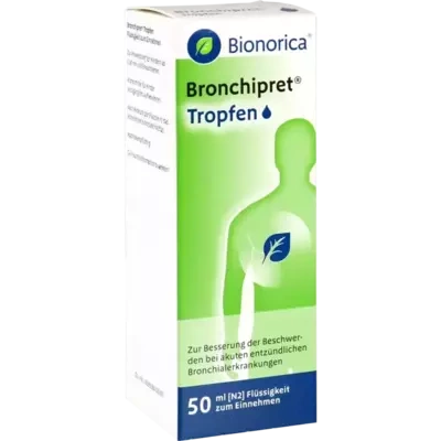 Bronchipret Tropfen: Beipackzettel, Dosierung, Nebenwirkungen, wichtige ...